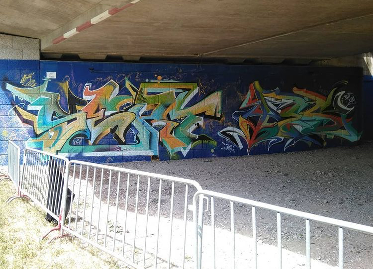 SERT & TES - Bat Jam - SPRAYCITY.AT Graffiti Blog
