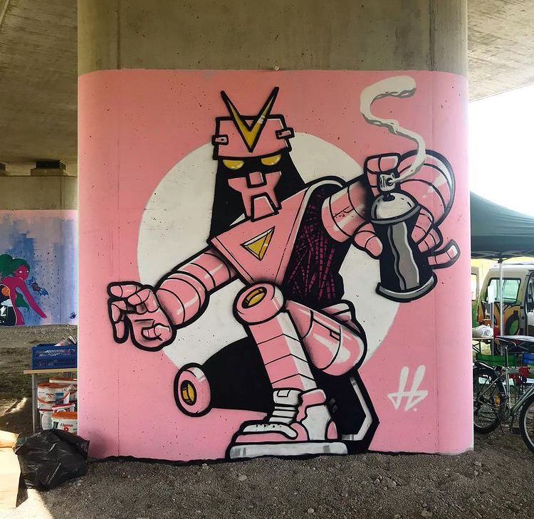 DEADBEATHERO - Bat Jam - SPRAYCITY.AT Graffiti Blog